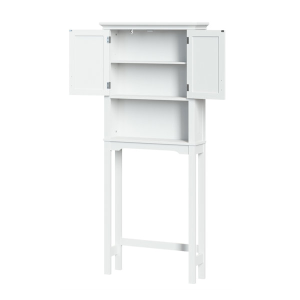 Highland Dunes Rysing Freestanding Over-the-Toilet Storage & Reviews ... Highland Dunes Rysing Freestanding Over-the-Toilet Storage & Reviews ...